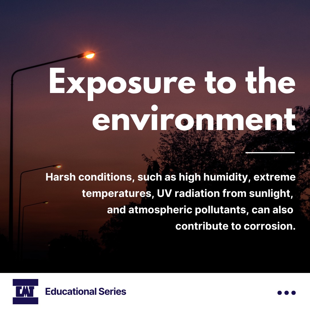 Causes of Corrosion in Street Lamps – Educational Series – CMT Global ...